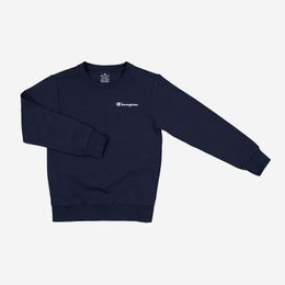 Champion Dunkelblaues Sweatshirt mit Logo
