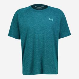 Under Armour Petrolfarbenes Sport-T-Shirt mit Logo