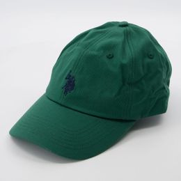Dunkelgrüne Kappe mit Logo