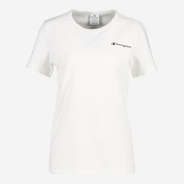 Champion Weißes Sport-T-Shirt mit Logo