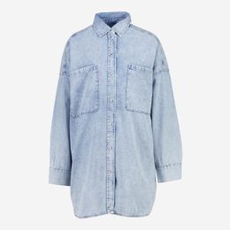 Iro Blaue Hemdbluse aus Jeans