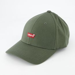 Levi's Dunkelgrüne Baseballkappe mit Logo