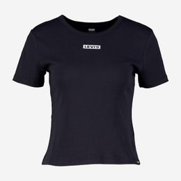 Levi's Schwarzes T-Shirt mit Logo