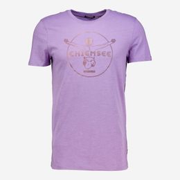 Chiemsee Violettes T-Shirt mit Logo