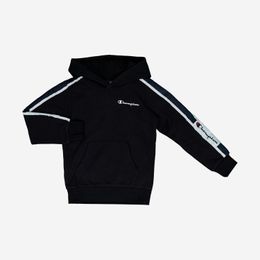 Champion Schwarzer Kapuzenpullover mit Logo