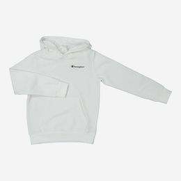 Champion Weißer Kapuzenpullover mit Kängurutasche