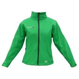 Softshelljacke DEPROC ACTIVE "WESTLOOK WOMEN", Damen, Gr. 36/38 (M), grün, 96% Polyester; 4% Elastan, Sportlich, mit verstellbarem Klettverschluss, Jacken Sportbekleidung Outdoorbekleidung Softshelljacke Übergangsjacke, auch in Großen Größen erhältlich