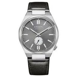 Automatikuhr Citizen "Tsuyosa", schwarz, Armbanduhren, Damen, Armbanduhr, Mechanische Uhr, Herrenuhr, Damenuhr, Edelstahlarmband