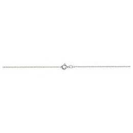 Collierkettchen Firetti "Schmuck Geschenk Silber 925 Halskette Ankerkette diamantiert" Gr. 45, silber (silberfarben), Halsketten, Damen, 45, Silber 925 (Sterlingsilber), B: 1,7mm, Made in Germany, B:1,7mm