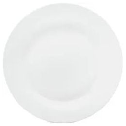 Dessertteller Van Well "Trend", weiß, B:20cm H:2,3cm L:20cm Ø:20cm, Porzellan, Speiseteller, spülmaschinenfest und mikrowellengeeignet, Porzellan, Ø 20 cm
