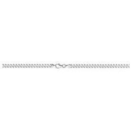 Collierkettchen Firetti "Schmuck Geschenk Silber 925 Armband Kette Panzerkette diamantiert" Gr. 21, silber (silberfarben), Halsketten, Damen, 21, Silber 925 (Sterlingsilber), B: 3,2mm, Made in Germany, B:3,2mm