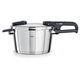 Schnellkochtopf Fissler "Vitaquick Edition", silber (edelstahl, silber), B:25cm H:18cm L:43,5cm Ø:22cm, Töpfe, Made in Germany, mit gelochtem Einsatz