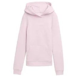 Kapuzensweatshirt Tom Tailor, Mädchen, Gr. 164, rosa (breeze rose), Sweatware, Obermaterial: 100% Baumwolle, casual, regular fit hüftbedeckend, Rundhals, Bündchen, Sweatshirts, mit Logoprint auf der Brust