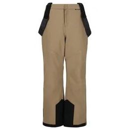 Skihose WHISTLER "Drizzle", Kinder, Gr. 164, EURO-Größen, braun, 100% Polyester, mehrfarbig, lang, Hosen, mit Hosenträgern und wasserfester Eigenschaft
