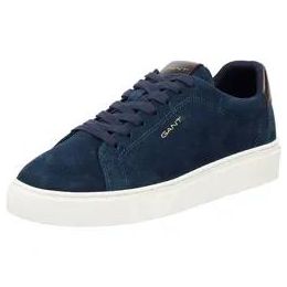 Sneaker Gant "Gant Sneaker Lederimitat", Herren, Gr. 41, blau (marine), Lederimitat, Schuhe