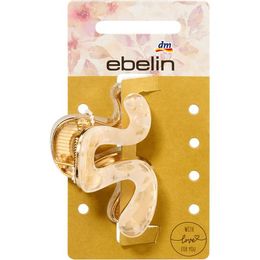 ebelin Haarklammer Wellenform, Gold- & Perlmutt-Optik