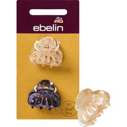 ebelin Haarklammern midi, beige/lila