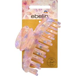 ebelin Haarklammer Acryl, rosa-flieder