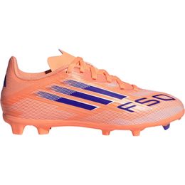 Adidas f50 League Fg-Mg J Fußballschuhe Kinder - orange - Gr. 38 2/3