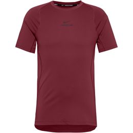 Nike Df Npt Funktionsshirt Herren - rot - Gr. L