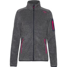 CMP Strickfleece Damen - grau - Gr. 42