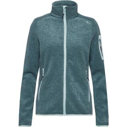 CMP Strickfleece Damen - grün - Gr. 40