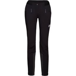 Mammut Aenergy Softshellhose Damen - schwarz - Gr. 40