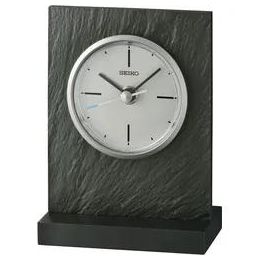 Tischuhr Seiko, schwarz, Tischuhren, Quarzuhr, Wohnzimmer, Esszimmer, Arbeitszimmer, Büro