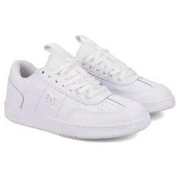Sneaker DC Shoes "DC Astrix", Gr. 8(39), weiß (weiß, weiß), 61.35% Leder, 38.65% Synthetikmaterial, Schuhe