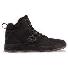 Sneaker Lotto, Gr. 37, schwarz, Synthetik, Textil, mehrfarbig, Schuhe, - mit wärmendem Teddy-Futter