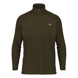 New Balance Athletics Heat Grid Half Zip Shirt Herren