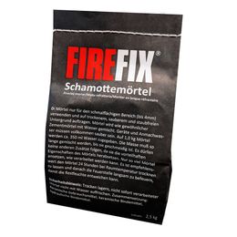 FIREFIX Schamottem&ouml;rtel 2,5 kg