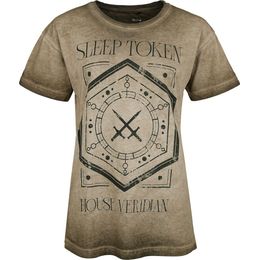 Sleep Token House Veridian T-Shirt beige in 4XL 21569-Sleep Token