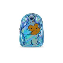 Sesamstra&szlig;e Sesamstra&szlig;e Cookie Monster - Shiny Mini Backpack Mini-Rucksack multicolor MP341888SES**