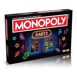Winning Moves Monopoly Party - Brettspiel f&uuml;r 2-6 Spieler ab 16 Jahren deutsche Edition