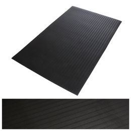 ETM Anti-Erm&uuml;dungsmatte Softer-Work-Mat Gerippt Schwarz
