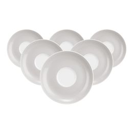 Seltmann Weiden Teeuntertassen Liberty Pure Colors &oslash; 13 cm 6er Set