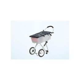 Leggero Trolley Max - Einkaufswagen marine/weiss