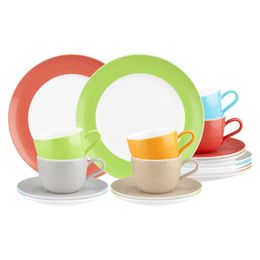 Seltmann Weiden Kaffeeservice Liberty Pure Colors 18er Set