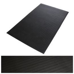 ETM Anti-Erm&uuml;dungsmatte Softer-Work-Mat Gerippt Schwarz