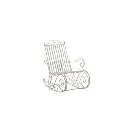 TPFLiving Schaukelstuhl Smilla - Gestell Eisen antik Bronze