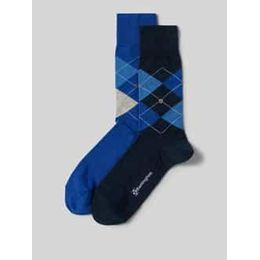 Burlington Socken mit grafischem Muster in Geschenkbox als 2er-Pack