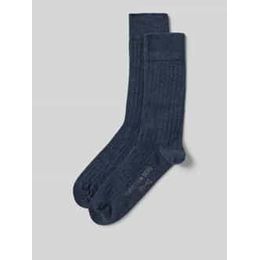 Christian Berg Socken mit Label-Print im 2er-Pack