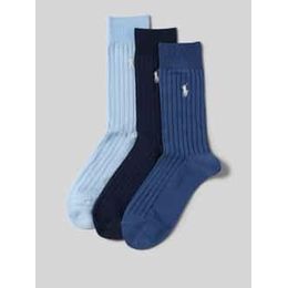 Polo Ralph Lauren Underwear Socken mit Label-Stitching im 3er-Pack