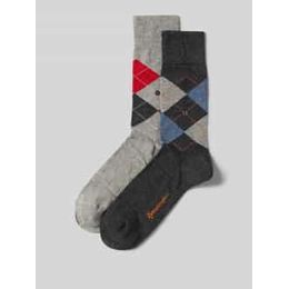 Burlington Socken mit grafischem Muster in Geschenkbox als 2er-Pack