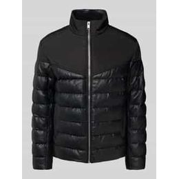 BOSS Regular Fit Steppjacke aus Lammleder Modell 'MERSINO 1'