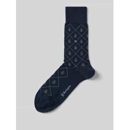 Burlington Socken im Allover-Look Modell 'CHRISTMAS TREE'