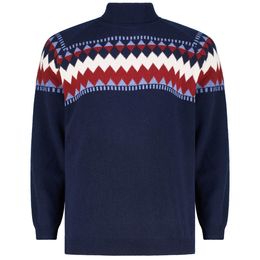 Gro&szlig;e Gr&ouml;&szlig;en Ragman Pullover mit Kaschmir Farbe marine Gr&ouml;&szlig;e: 3XL