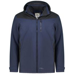 Gro&szlig;e Gr&ouml;&szlig;en Redpoint Funktionsjacke, wind- und wasserdicht Farbe blau/schwarz Gr&ouml;&szlig;e: 4XL