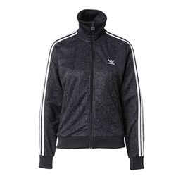 adidas originals Sweatjacke 'SNAKE' Damen Größe S dunkelgrau / schwarz / weiß